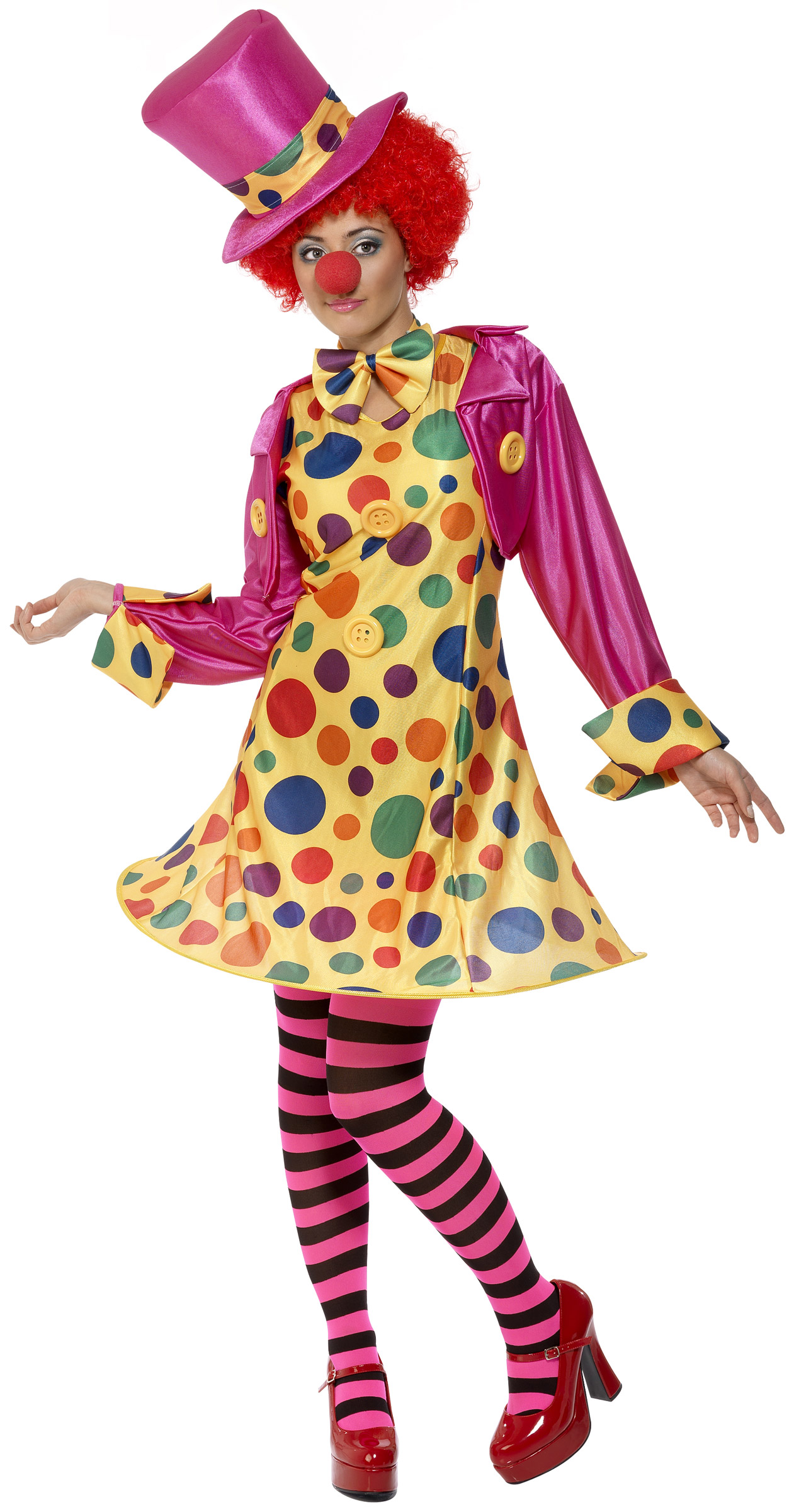 Déguisement clown femme : Déguisement clown pas cher - Costume carnaval