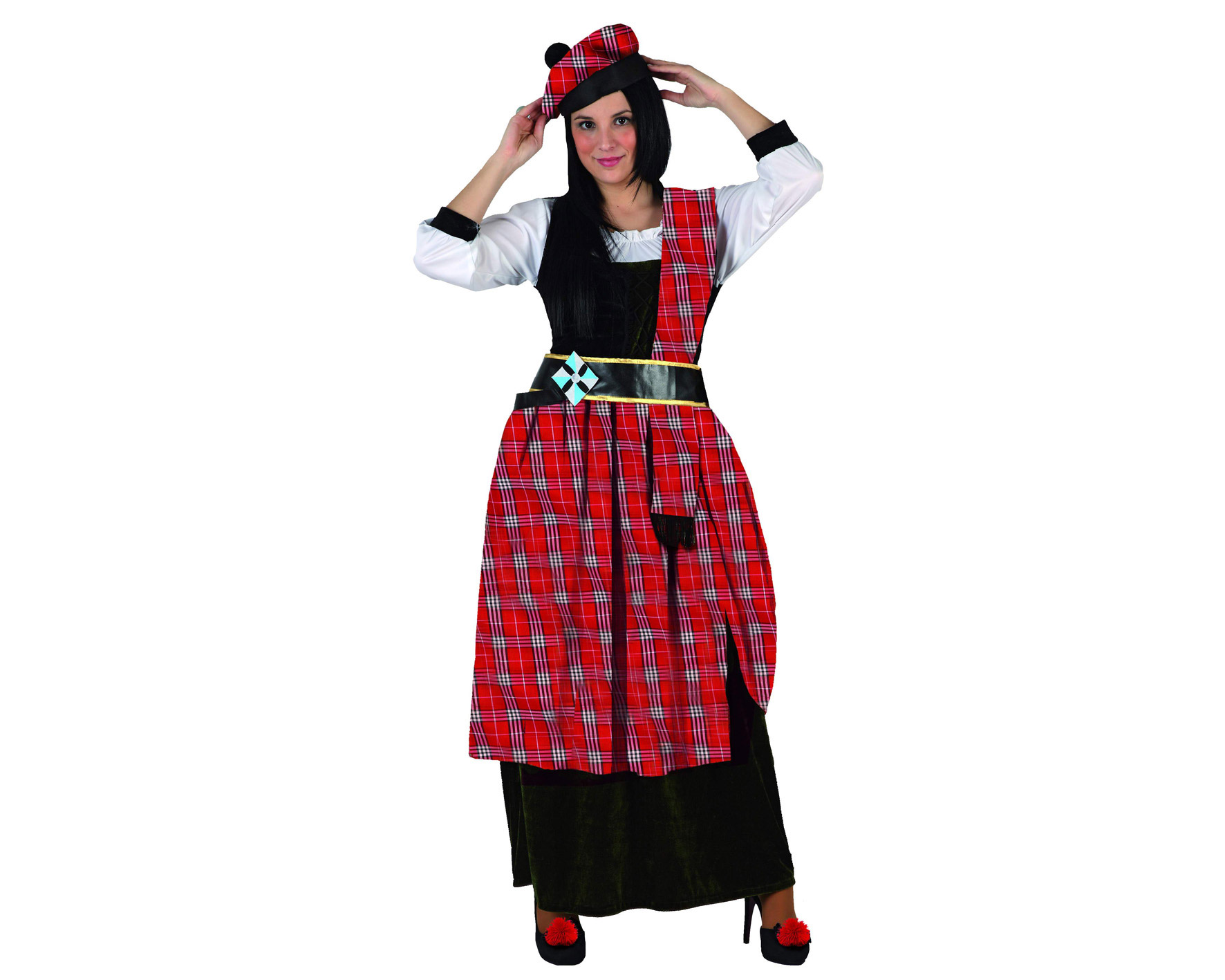 Déguisement écossaise : Costume traditionnel femme - Déguisement ...