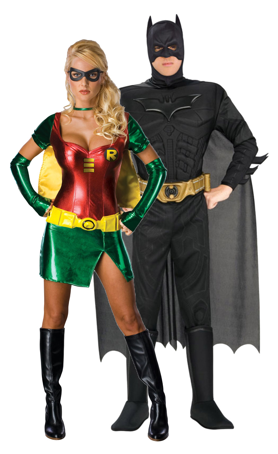 Déguisement couple batman et robin : Déguisement couple pas cher - Fête ...