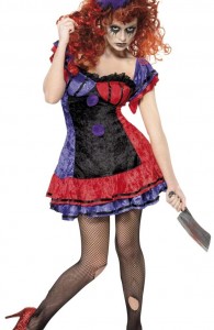 Kit maquillage clown maléfique : nez rouge, clown tueur - Maquillage ...