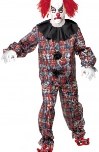 Kit maquillage clown maléfique : nez rouge, clown tueur - Maquillage ...