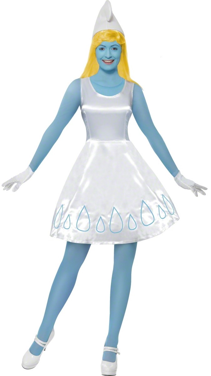 Déguisement Schtroumpfette™ : Costume Schtroumpfette™ femme ...