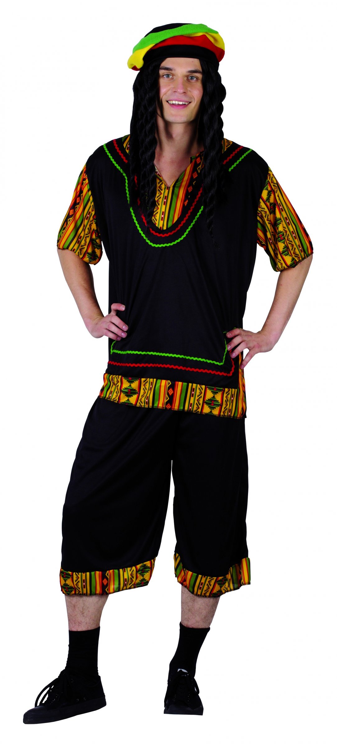 Déguisement rasta homme : Costume Bob Marley pas cher - Soirée déguisée