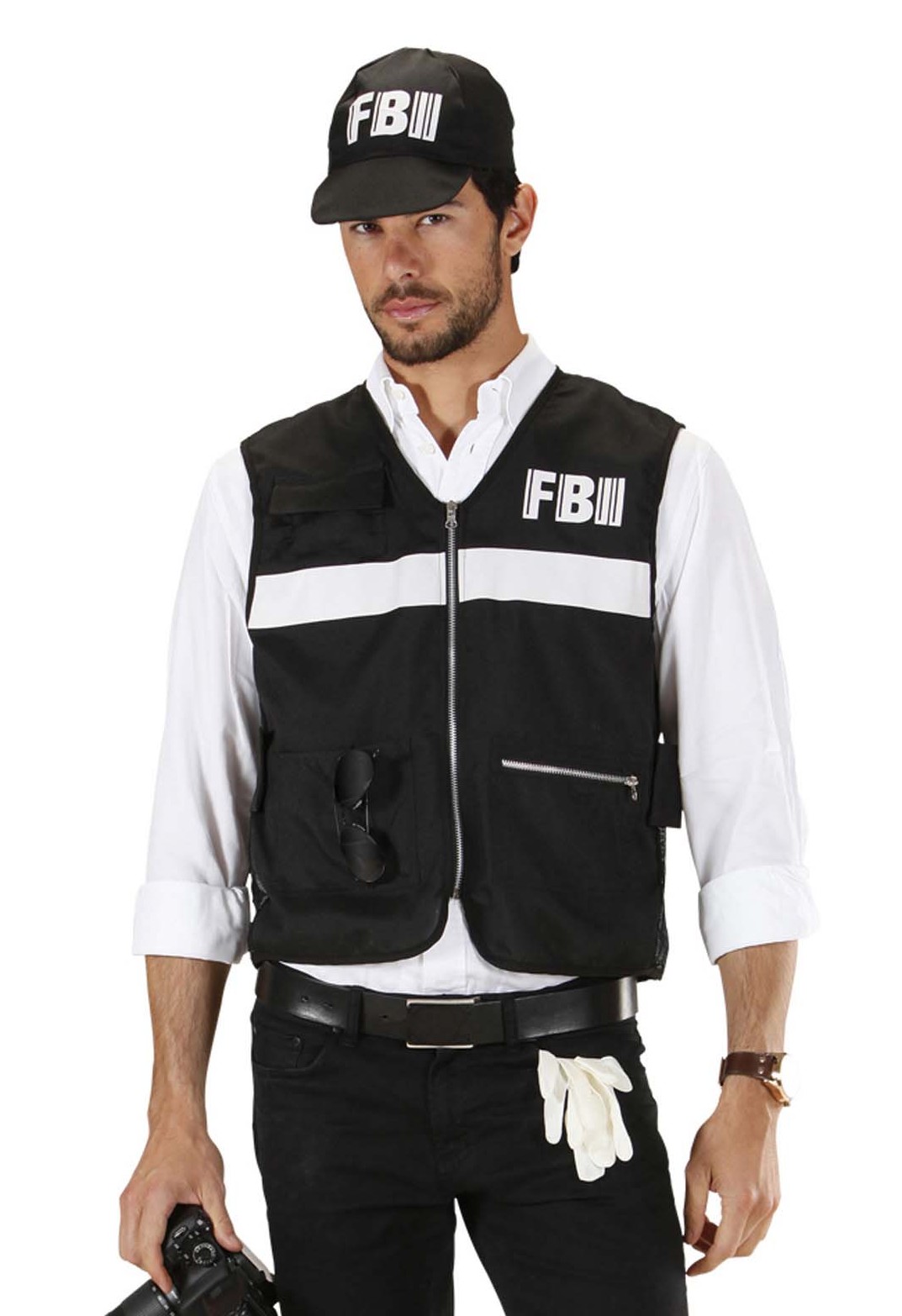 Déguisement FBI homme : Agent de police pas cher - Soirée à thème uniforme