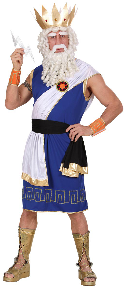 Déguisement Zeus : Costume dieu grec pas cher - Soirée à thème mythologie