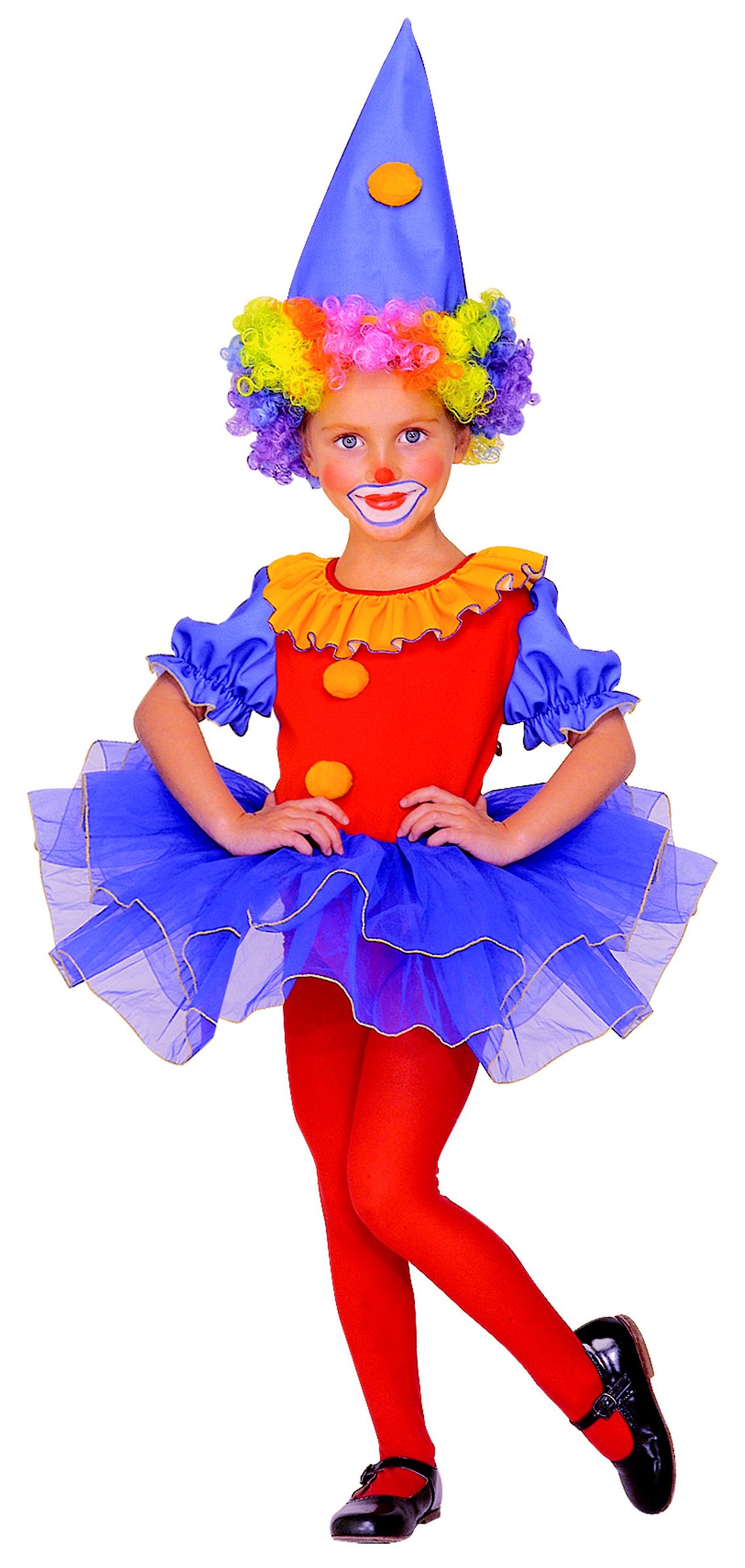 Déguisement clown fille : Costume enfant pas cher