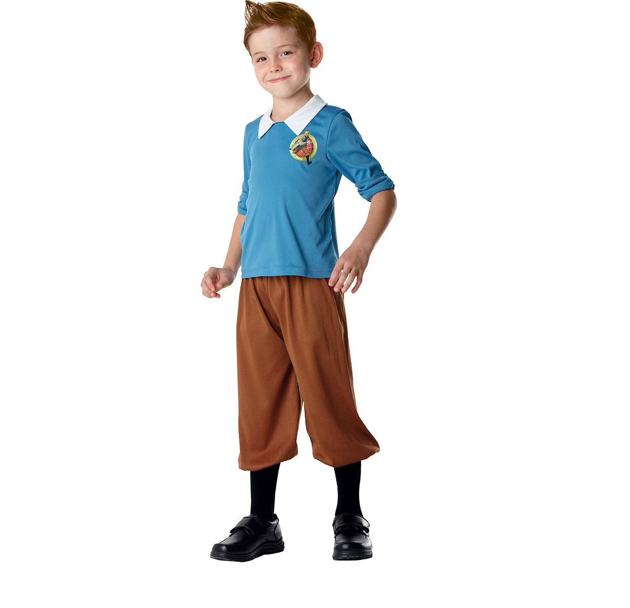 Déguisement Tintin™ enfant : Costume héros de BD - Licence officielle ...
